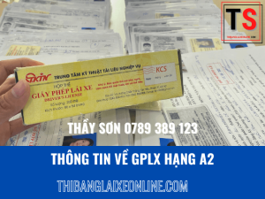 Có Bằng Ôtô B2, B1, C Thi A2 Có Được Miễn Phần Lý Thuyết? | Trường Dạy ...